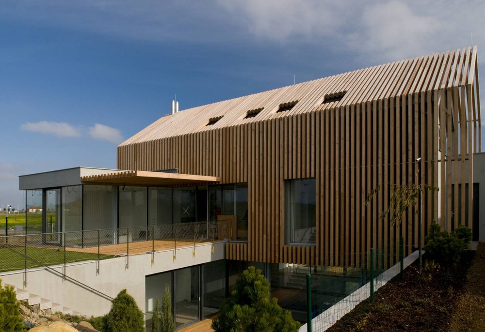 Atypické dřevěné fasády - TZB-info