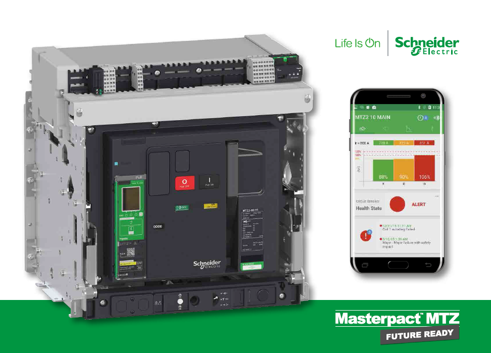 MasterPact MTZ od Schneider Electric. Nový jistič nízkého napětí pro ...