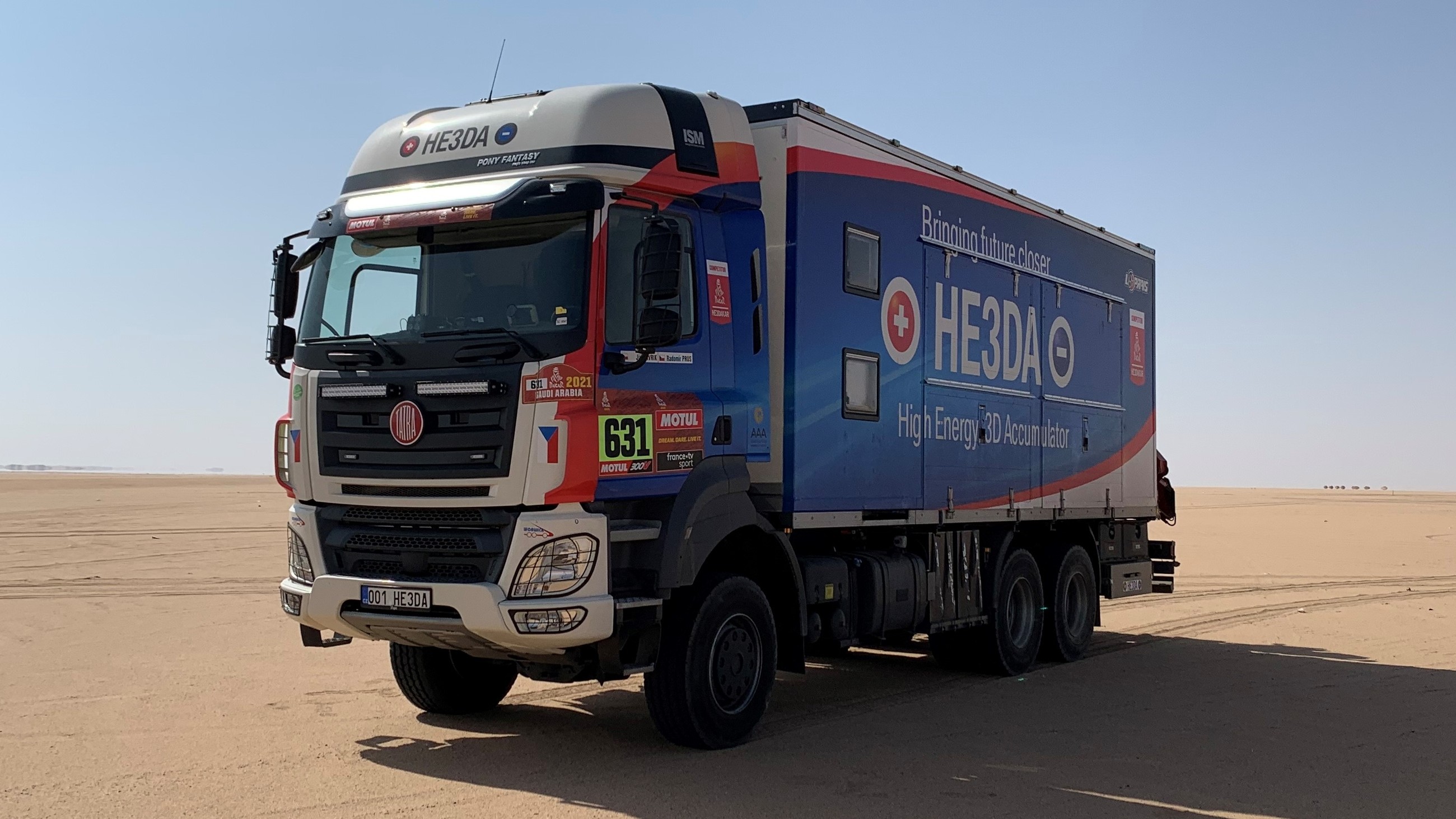 HE3DA: první baterie z továrny Magna Energy Storage na Rallye Dakar ...
