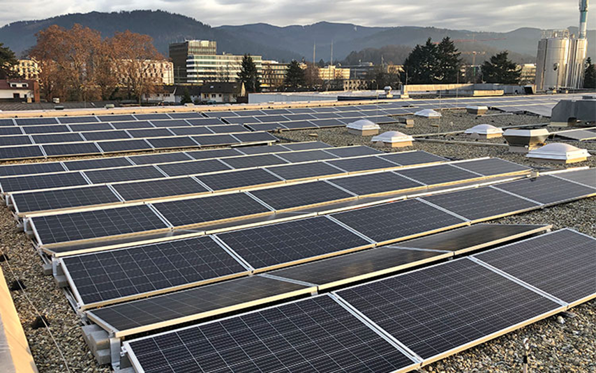 Systémy Dome 6 od K2 Systems: flexibilní FVE konstrukce na ploché ...