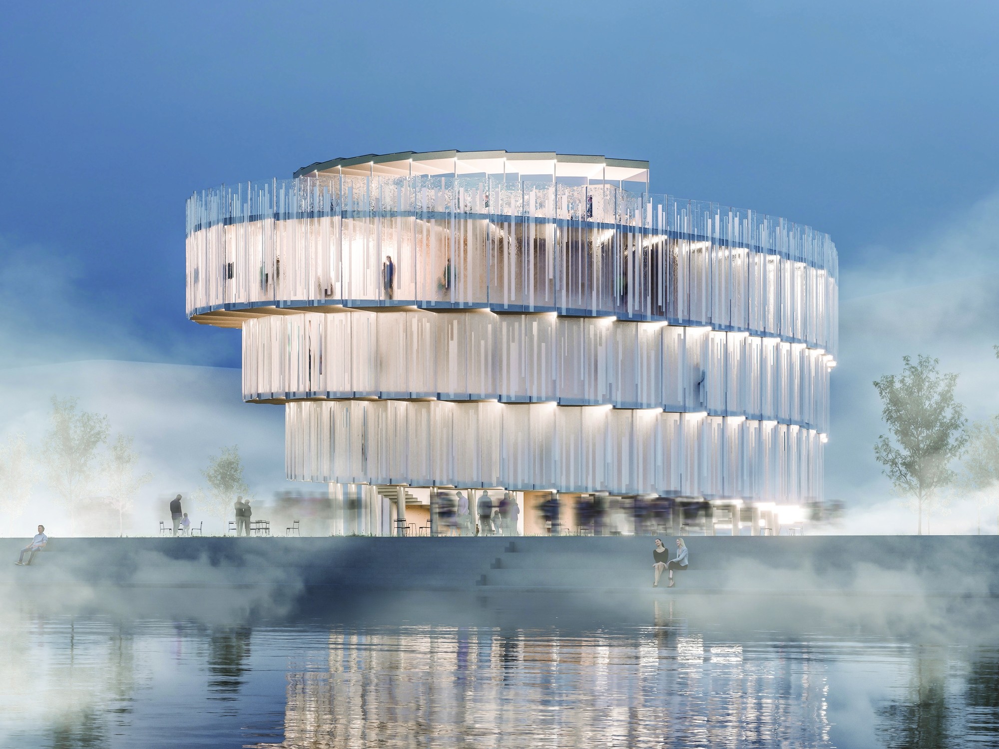 Český pavilon EXPO 2025 v Ósace bude mít podobu skleněné spirály od ...