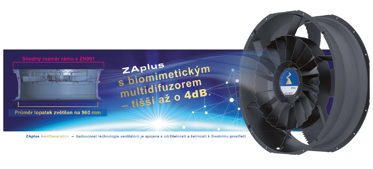 Nová generace axiálních ventilátorů - TZB-info