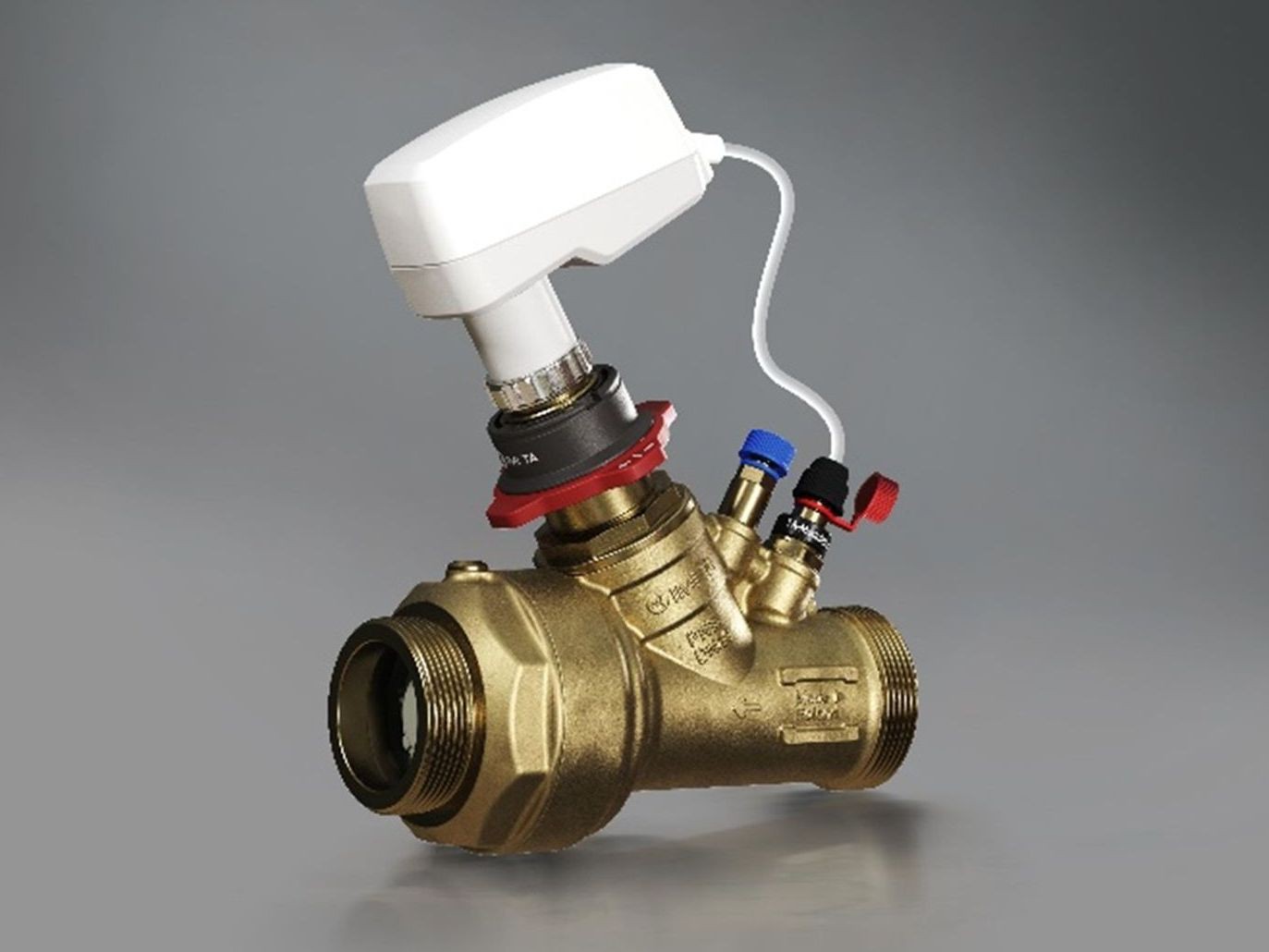 Praktické použití chytrých pohonů – TA-Slider T-2T s teplotními čidly - TZB-info