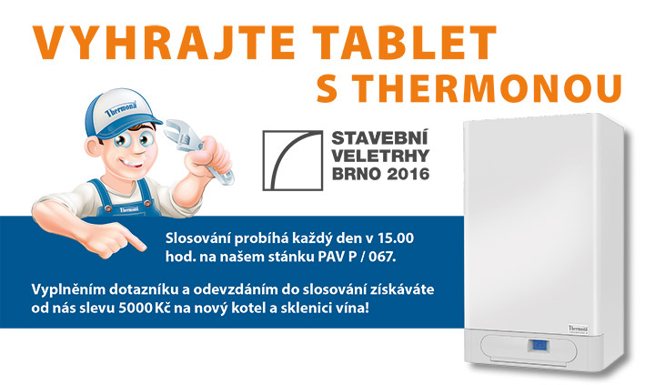 Thermona vás zve na stánek: vyhrajte tablet na Stavebním veletrhu Brno ...