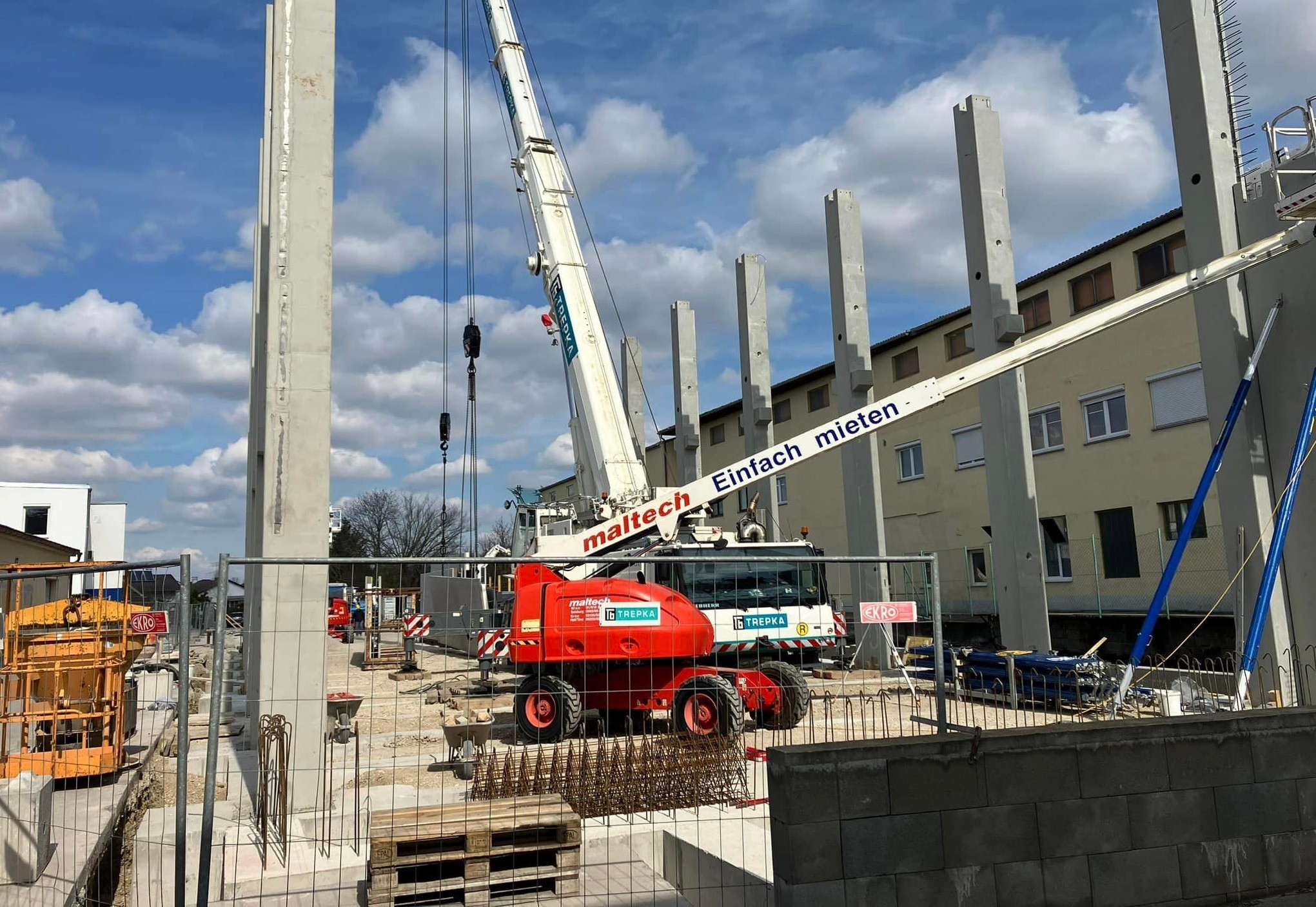 Výstavba nové výrobní haly HL Hutterer & Lechner GmbH - TZB-info