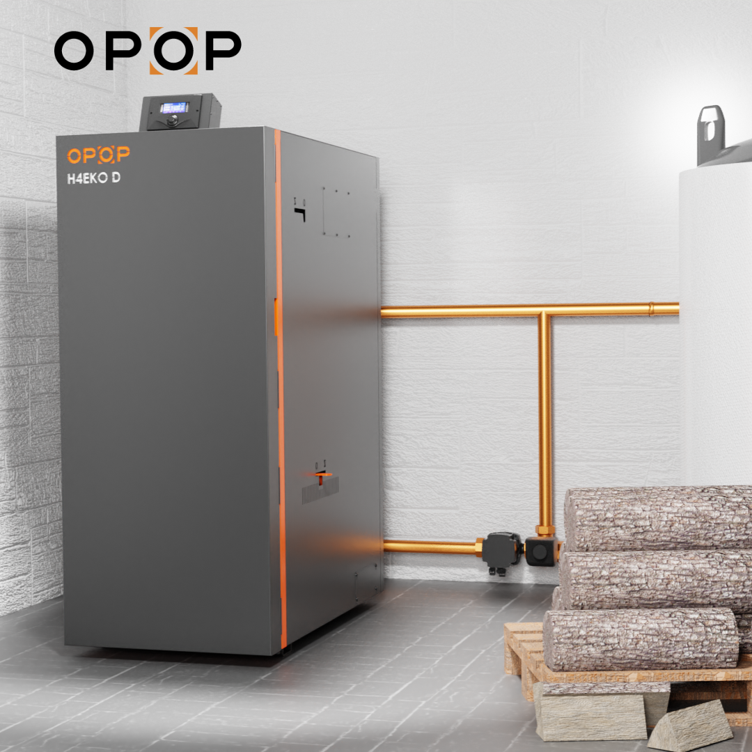 Kotle od OPOP pro přikládání extra dlouhých polen - TZB-info
