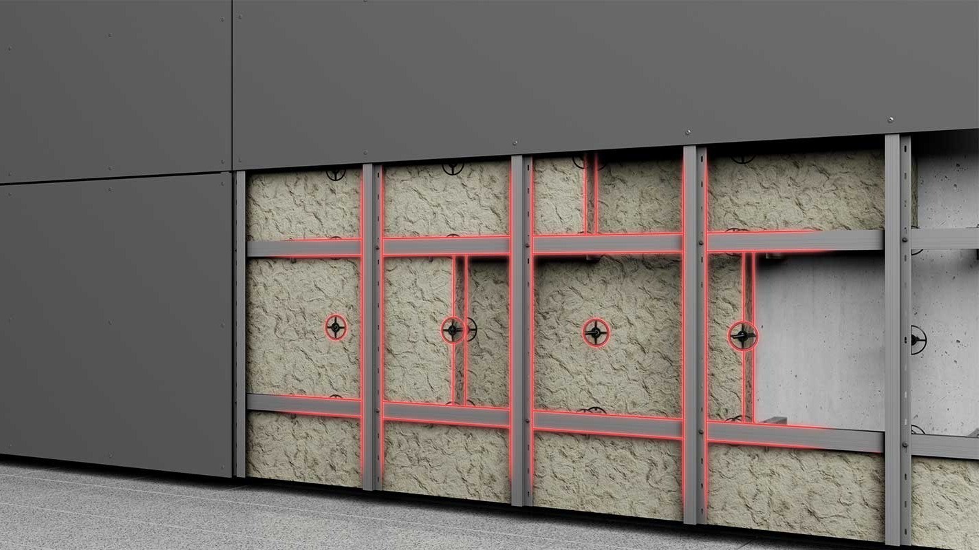 Výhody a konstrukce odvětrávaných fasád - TZB-info