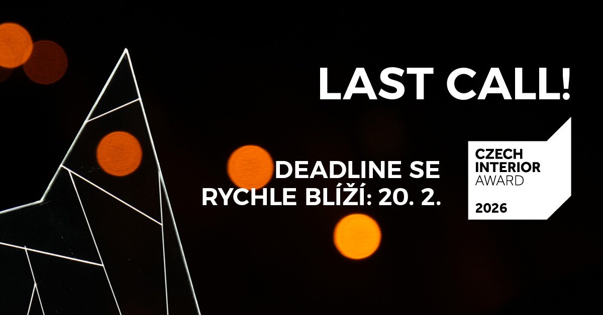CZECH INTERIOR AWARD 2026 Registrace Do 20 nora TZB info CZECH INTERIOR AWARD 2026 Registrace Do 20 nora TZB info
